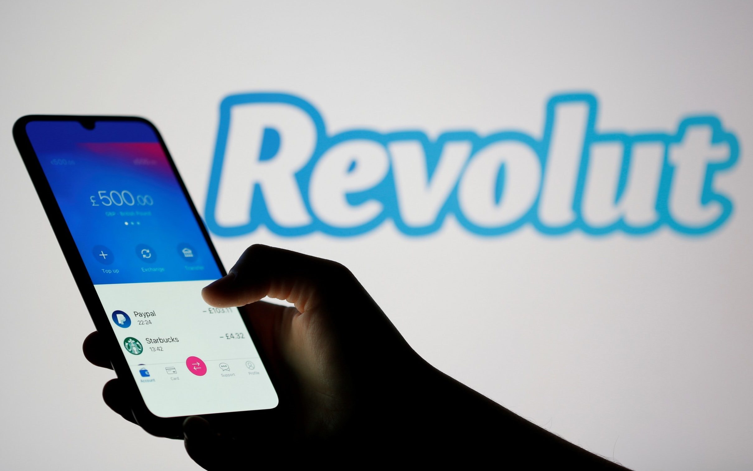 Service from Revolut Ltd received $500 million of investment