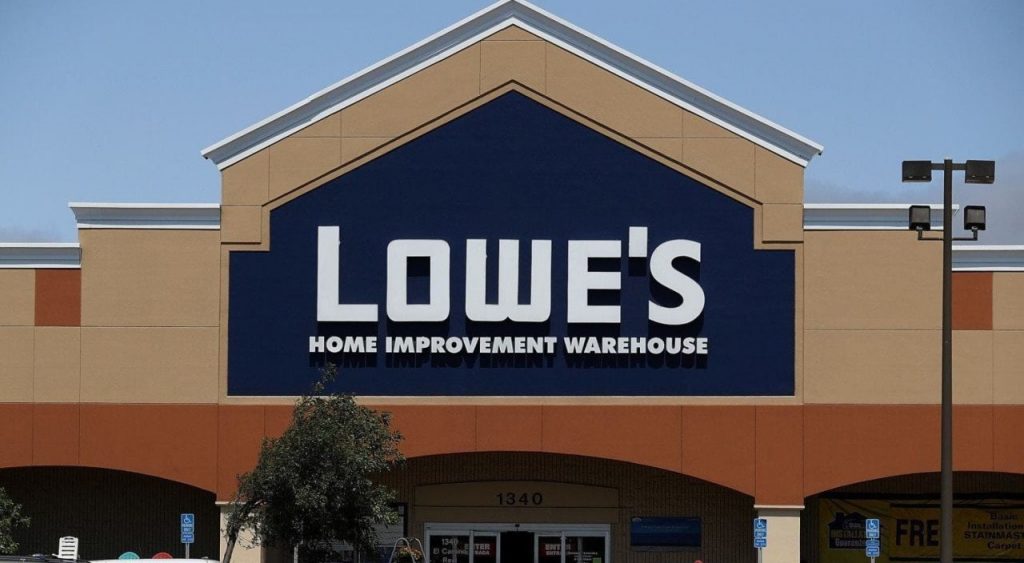 Scope of activity of Lowe's Companies Inc. store chain