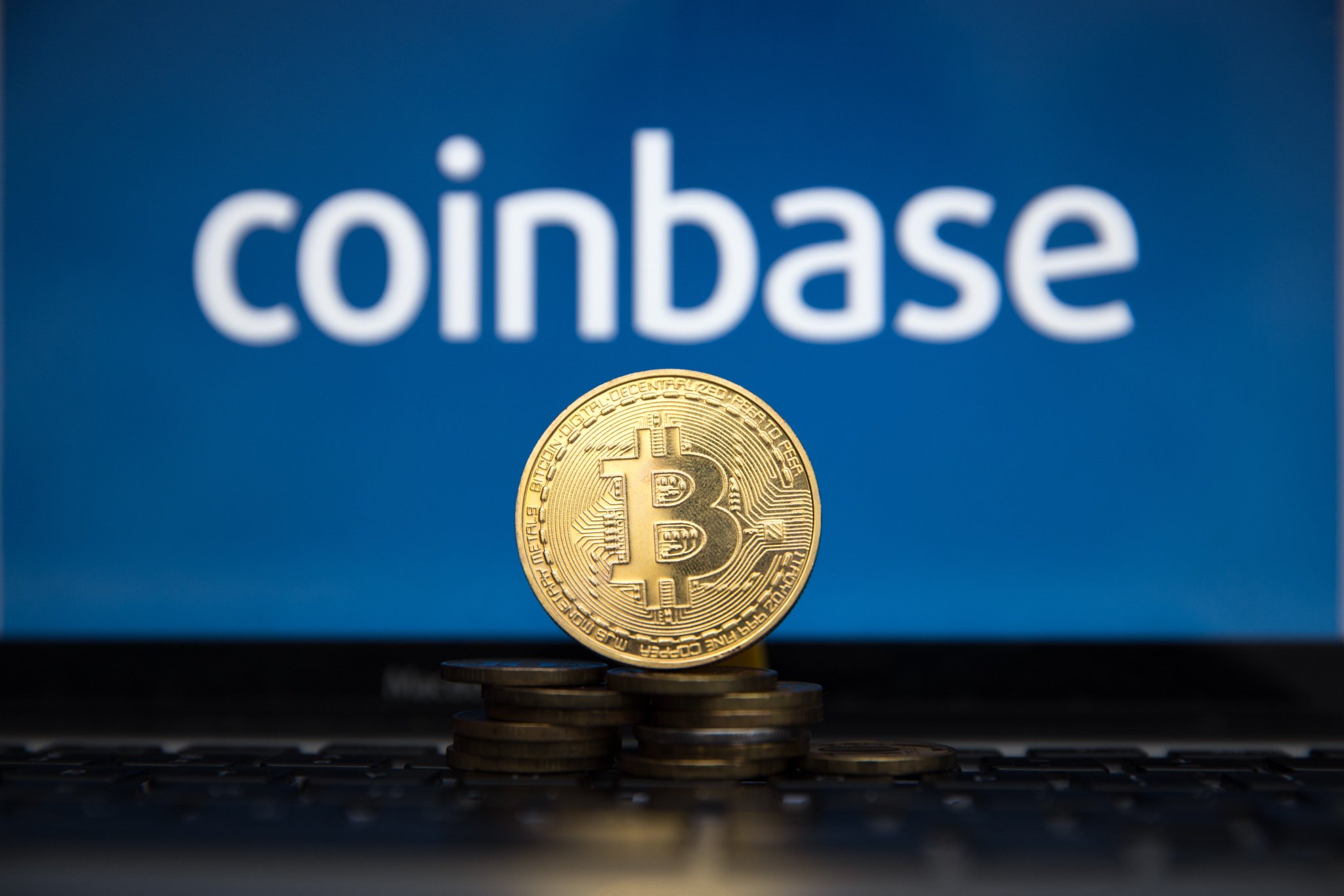 Cryptocurrency exchange Coinbase showed growth.